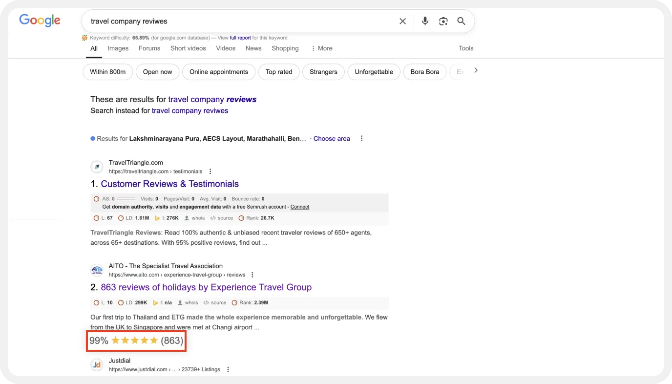 How to Show Google Star Ratings in Search Results