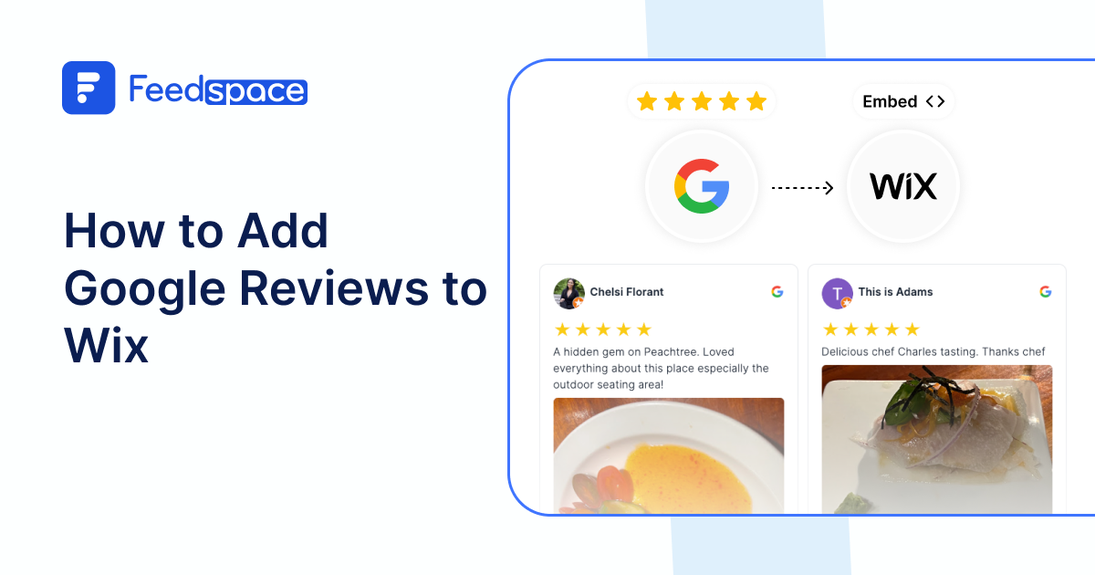 How to add Google reviews to Wix – [FREE & Under 5 Mins]