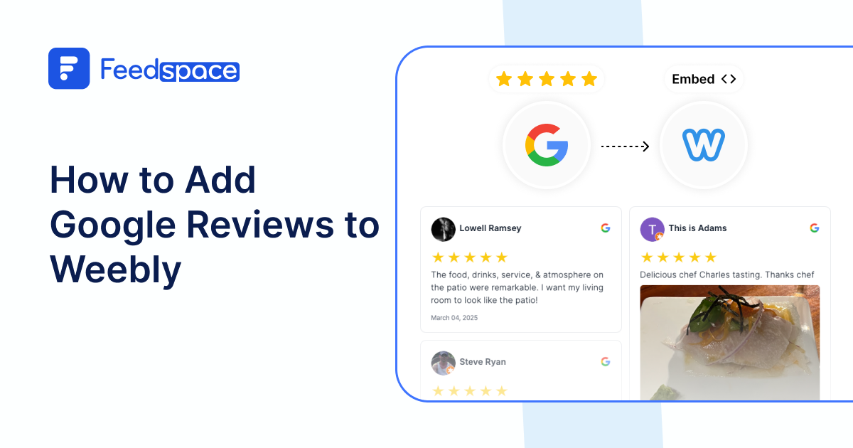 How to Add Google Reviews to Weebly Website [FREE & Under 5 Mins]